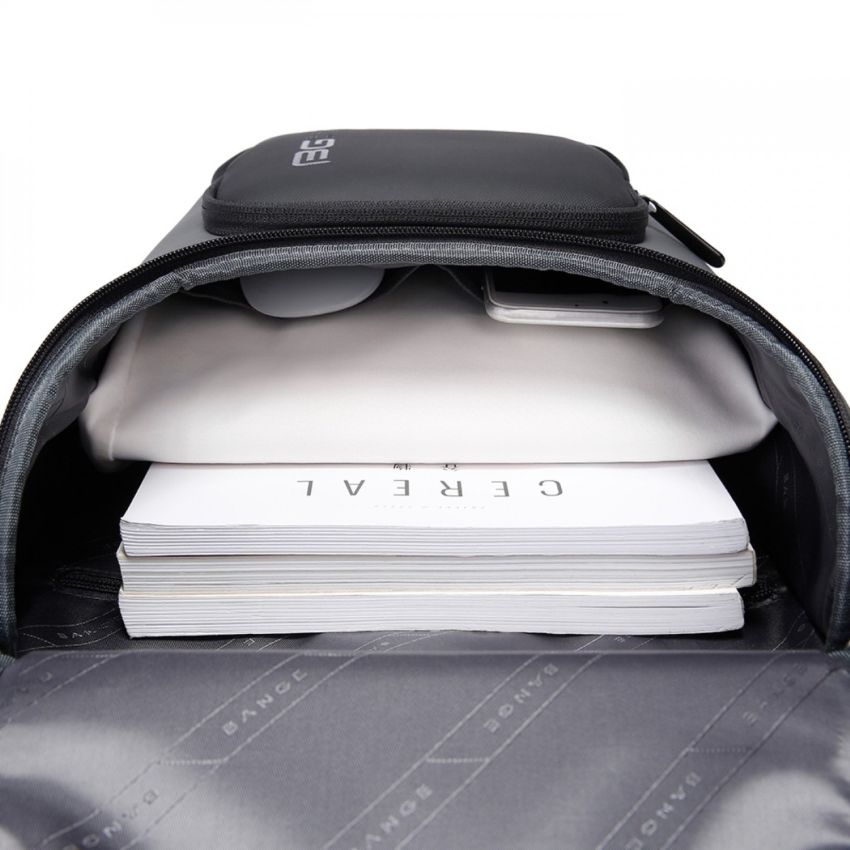 BANGE ΑΝΔΡΙΚΟ ΣΑΚΙΔΙΟ ΠΛΑΤΗΣ ΘΗΚΗ LAPTOP 15-6" 23L ΜΑΥΡΟ 7216 PLUS ...