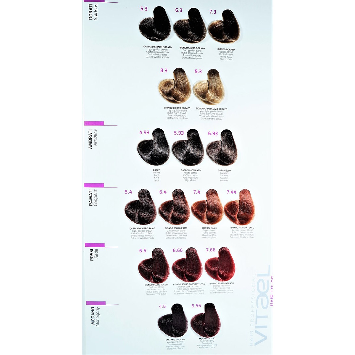 VITAEL HAIR COLOR ΒΑΦΗ ΜΑΛΛΙΩΝ 7.4 ΞΑΝΘΟ ΧΑΛΚΙΝΟ 100ml | STSHOP.GR